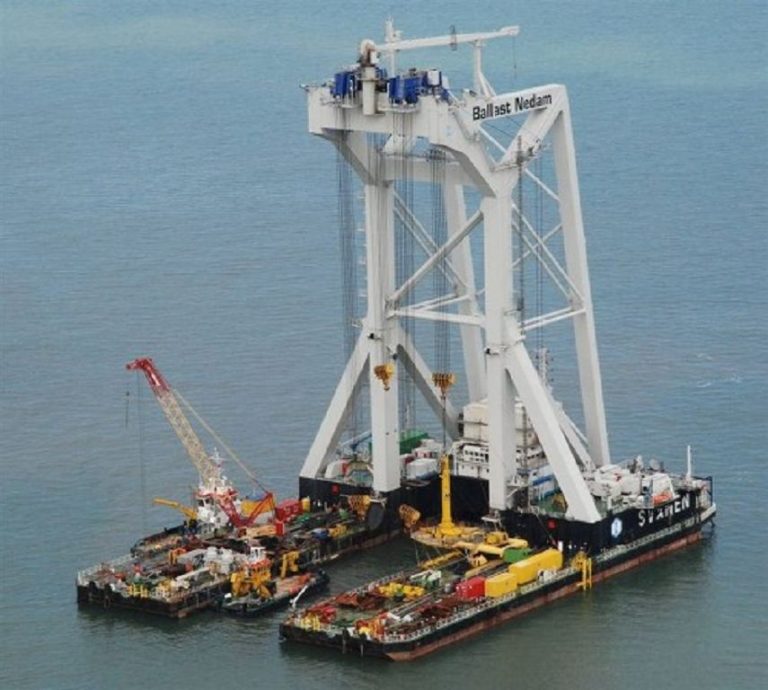 Piling templates and pile gripper frame – TMS