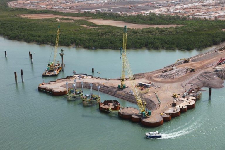 Piling templates and pile gripper frame – TMS