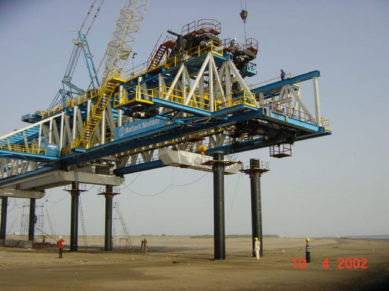 Piling templates and pile gripper frame – TMS