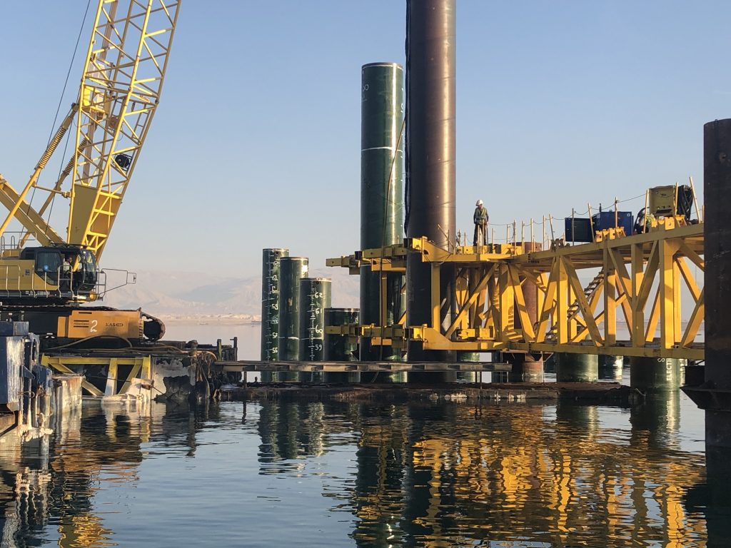 Piling templates and platforms – TMS