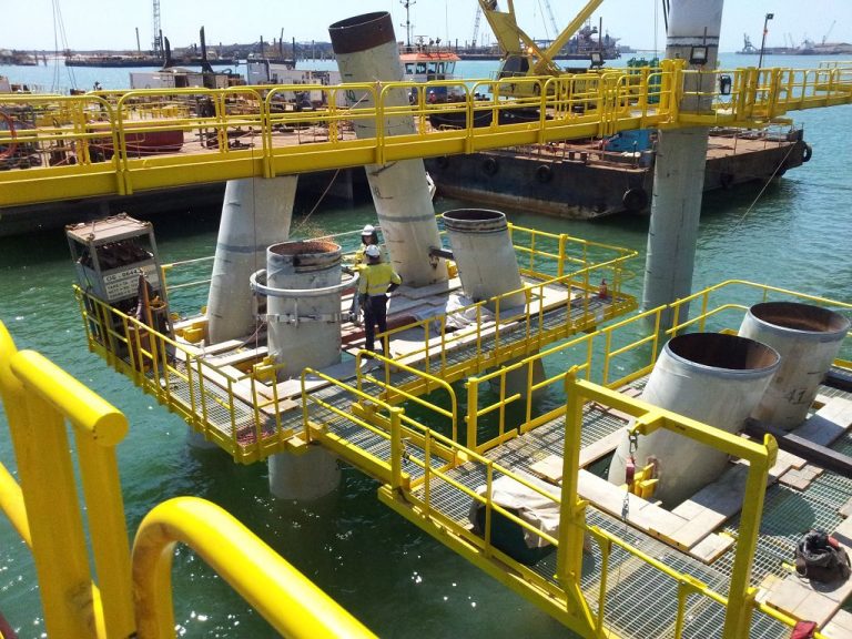 Piling templates and platforms – TMS