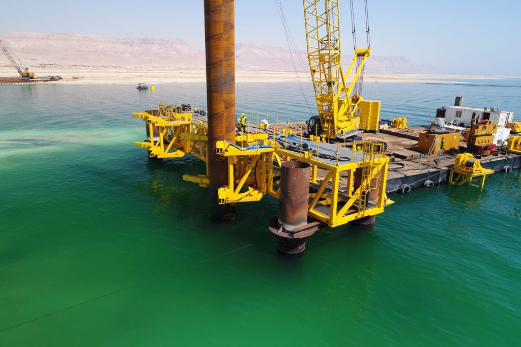 Piling templates and platforms – TMS