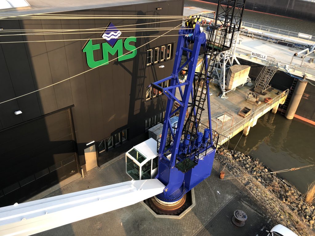 Straight boom rope Luffing – TMS